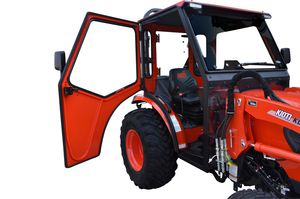 Tractor cab - LX Plus - Curtis Industries - custom