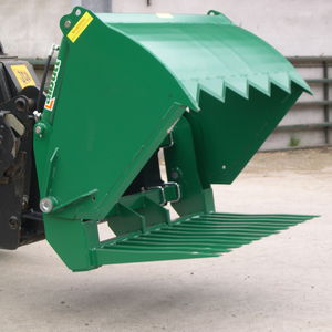 Silage unloading shovel bucket - SKMHX Series - Albutt - power grab ...