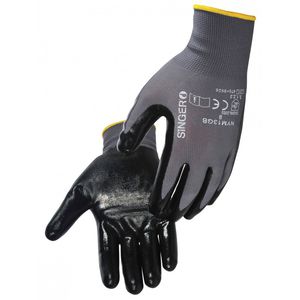 Work gloves - NYMFIT02 - SINGER Frères - nitrile / polyamide