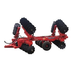 Offset disc harrow - ECO - serafinmachinery - trailed / 2-section
