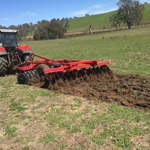 Offset disc harrow - GTCR-C series - serafinmachinery - towed / 2-section