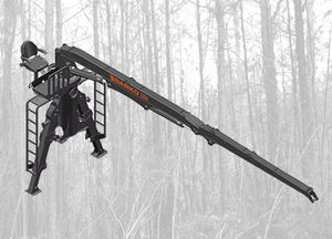 Truck-mounted log loader - 80XLE - barko - knuckle boom