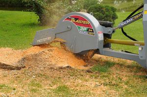 Tractor-mounted stump grinder - 1P24 - baumalight - PTO-driven