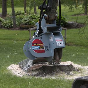 Tractor-mounted stump grinder - 1P24 - baumalight - PTO-driven