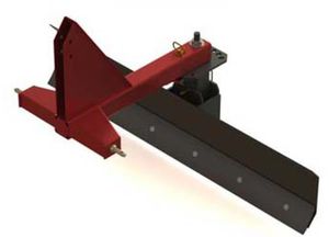 Field preparation scraper blade - paladin attachments - heavy-duty