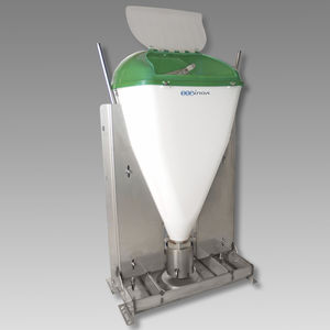 Pig hopper feeder - B1 - PORINOX SL - plastic / multi-access