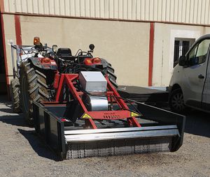 Steam weeder - KB Twin® - M.M.E - mounted