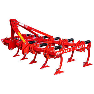 Chisel field cultivator - ERIS - UNLU AGRIGROUP - mounted / with roller ...