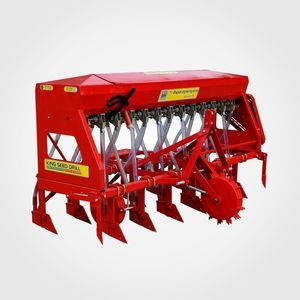 Mechanical seed drill - Happy - KS Agrotech Pvt. Ltd. - tractor-mounted ...