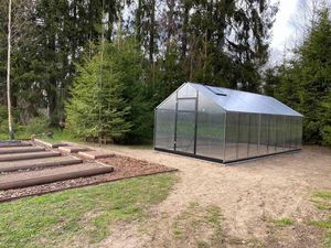 Even-span greenhouse - Mini - Ecoslider Greenhouses and PremiFarm ...