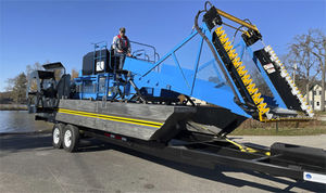 Aquatic weed harvester machine - All the agricultural manufacturers