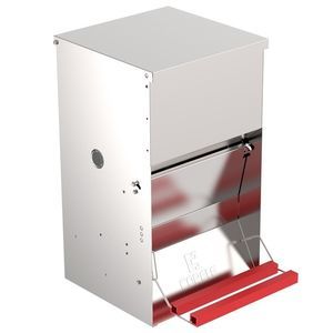 Poultry hopper feeder - 30260 - Copele - metal / multi-access