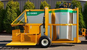 Raspberry harvester machine - 7440 - Oxbo - berry / blueberry / self ...