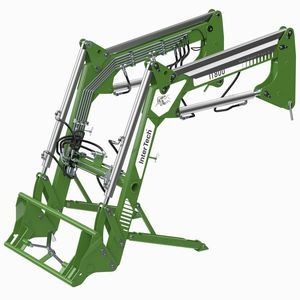 Compact tractor front loader - IT 1600 - P.P.H.U. INTER-TECH Piotr Jankowski