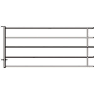 Livestock gate - 1121420 - COSNET S.A.S. - stable / steel / extendable