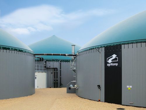 Biogas digester - AGRIPURE® - agriKomp GmbH