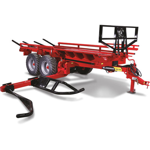 Round bale loader - TRB1000 - Anderson Group Co. - towed / self-unloading