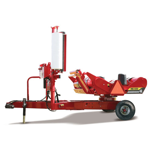 Individual bale wrapper - RB600 - Anderson Group Co. - round ...