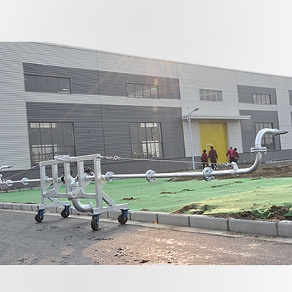 Sludge spreading boom - Asoe Hose Manufacturing Inc. - multi-nozzle