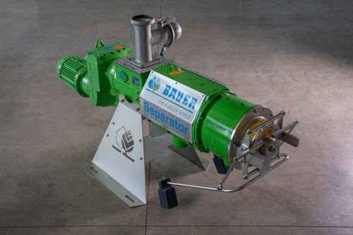 Screw slurry separator - S855 GB - BAUER Ges.m.b.H. Röhren- und ...