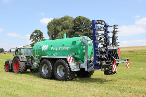 Mounted slurry injector - Duport - BSA GmbH - disc harrow