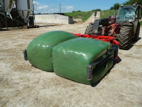 Square bale grab - SERQUAD - BUGNOT S.A.S. - height extension