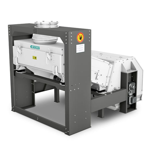 Grain pre-cleaner - LALA - Bühler Group - vibrating mesh