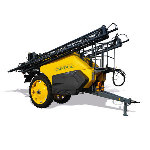 Towed sprayer - T-ONE - CAFFINI SPA - hydraulic / folding arms / wide