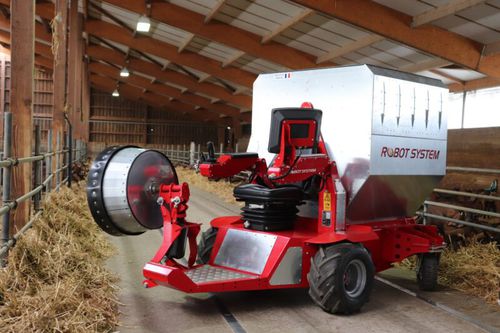 Cattle automatic feeding system - DSP 800 - Silofarmer - goat / sheep ...