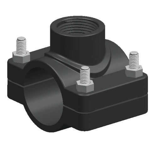 Saddle clamp - 550 - Elysee Rohrsysteme GmbH