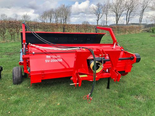 Belt rake - SV-2500SE - FRANSGARD Maskinfabrik A/S - center delivery ...