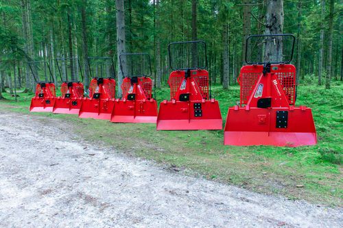 Mechanical forestry winch - W / W-EH-serie - FRANSGARD Maskinfabrik A/S ...