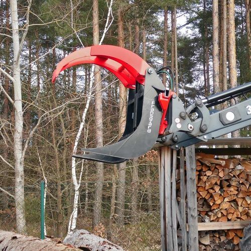 Agricultural log grapple - SK-950 / SK-1400 - FRANSGARD Maskinfabrik A ...