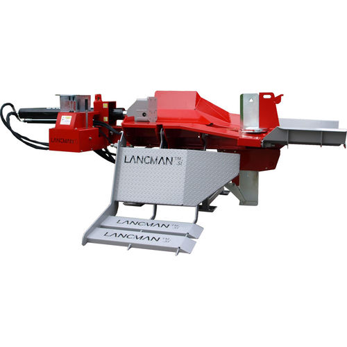 Stationary log splitter store