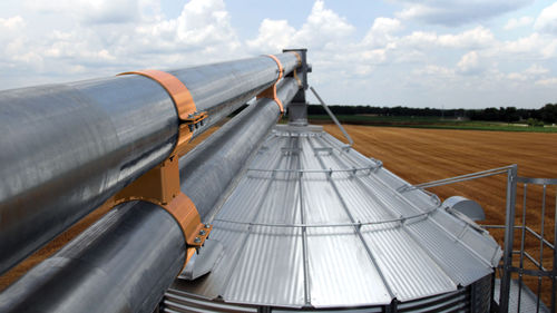 Chain conveyor - VERSALOOP - GSI Group - for grain / feed / inclined