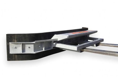 Straight manure scraper - RS series - HOLARAS Hoopman Machines bv - rubber