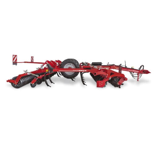 Towed field cultivator - Terrano MT series - HORSCH Maschinen GmbH - with roller / folding ...