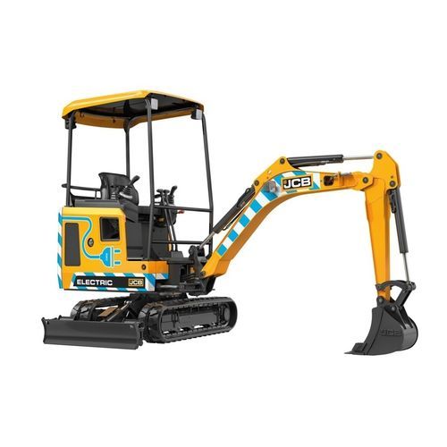 Tracked excavator - 19C-1E - JCB - mini / with blade