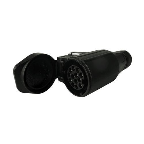 Socket connector - 46.0006.000 - Jokon GmbH - 13-pole / 12 V / plastic