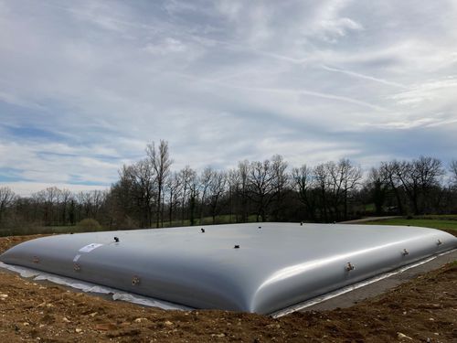 Slurry tank - Labaronne-Citaf - for vinyard effluents / flexible / UV ...