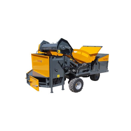 Towed bale unroller - UBI SWITCH - LUCAS.G - bedding / for square bales