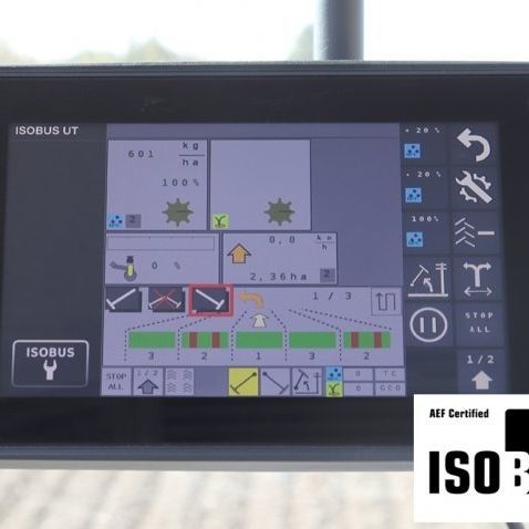 Seed monitoring control system - Multiva - Dometal Oy - ISOBUS / connected