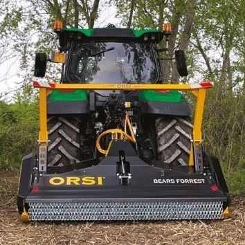 Rear-mount mulcher - BEARS FORREST series - ORSI GROUP SRL - hammer / forestry / 24 hammers