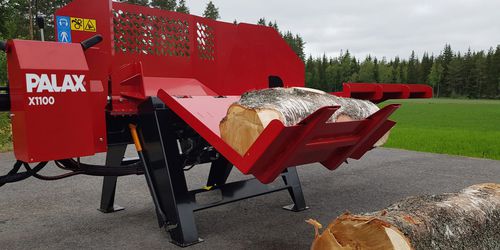 Hydraulic wood splitter - X1100 - PALAX - stationary / PTO-driven / machine