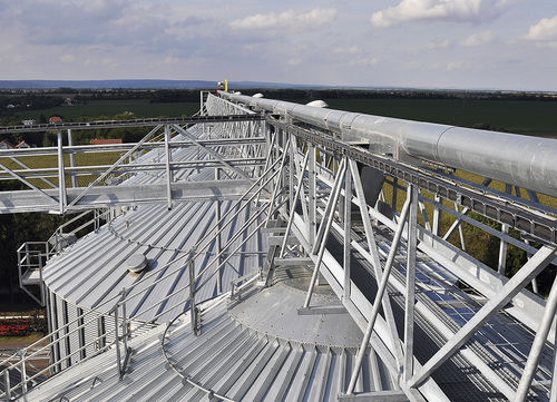 Grain conveyor - HUTCHINSON - PAWLICA s.r.o. - chain / flexible