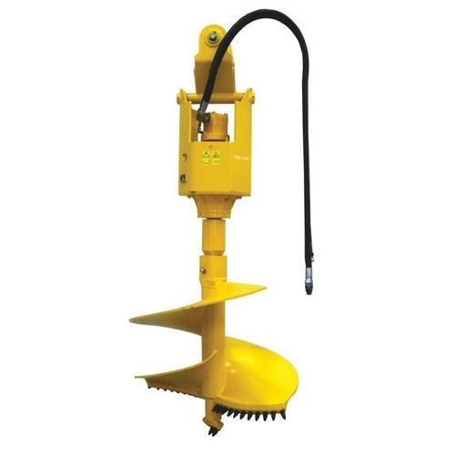 Hydraulic earth auger - TMR series - RABAUD