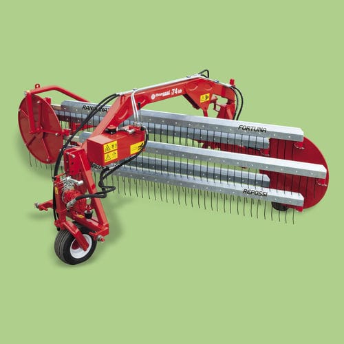 Rotary rake - 74/5IXL - Repossi macchine agricole s.r.l. - side delivery