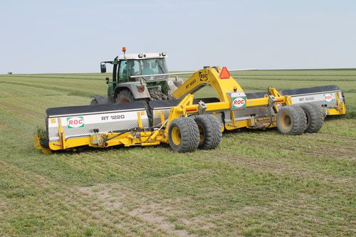 Belt rake - RT 1220 - ROC srl - side delivery