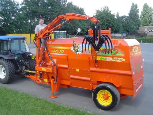 Towed bio shredder - SAMURAI 5 GREEN - SEKO INDUSTRIES - PTO-driven ...