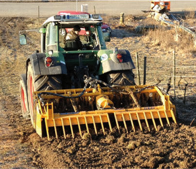 PTO-driven spading machine - 180.350 - SELVATICI srl - tractor-mounted